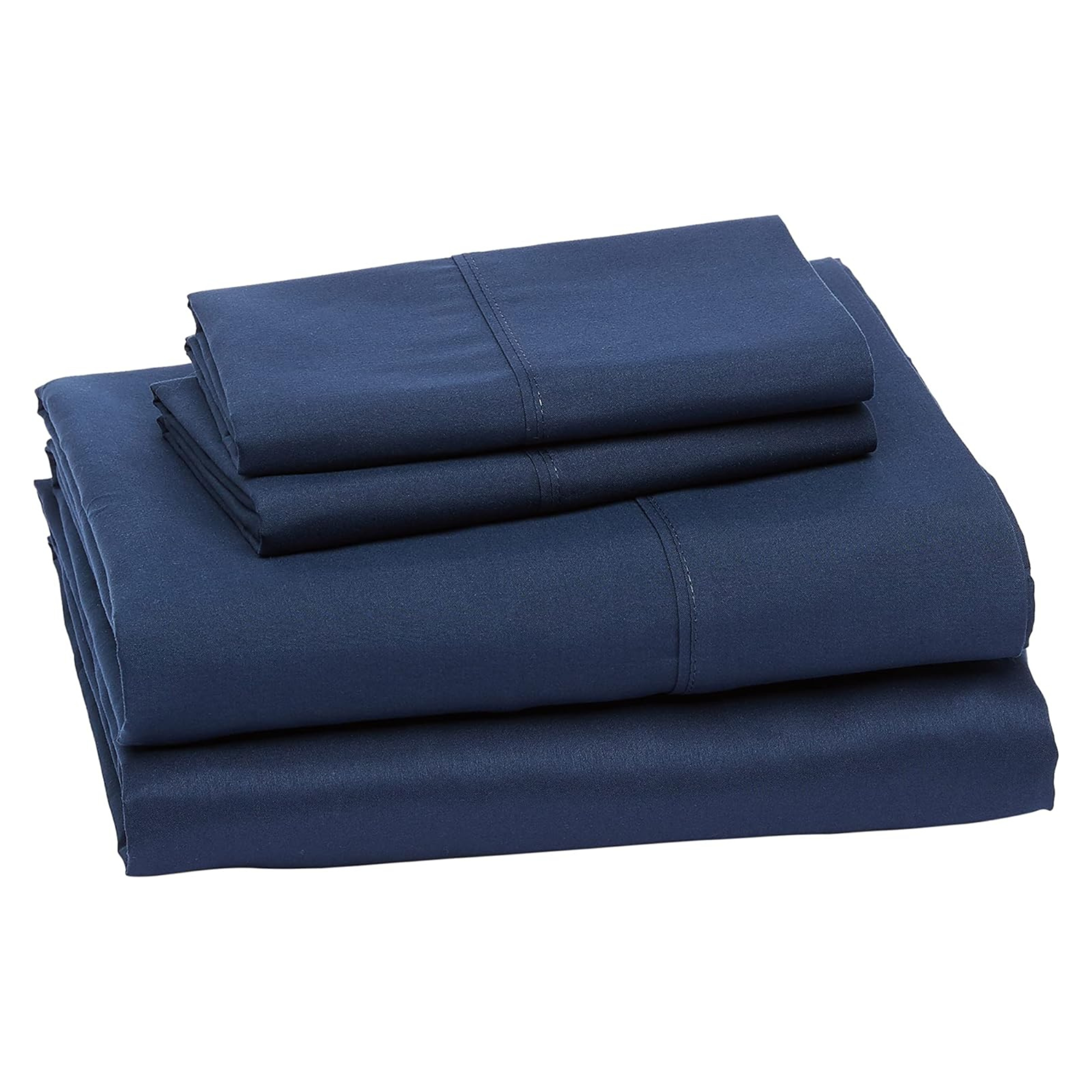 Solid Navy Blue Deep Pocket 4 Piece Sheet Set – Maxtona