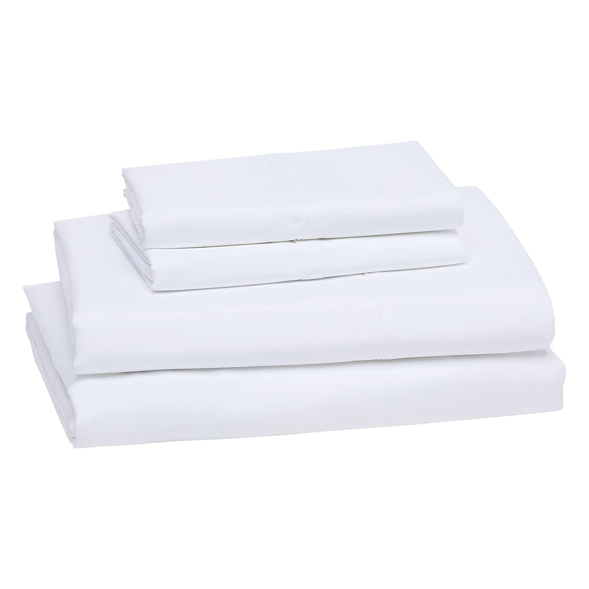 Solid White Deep Pocket 4 Piece Sheet Set – Maxtona